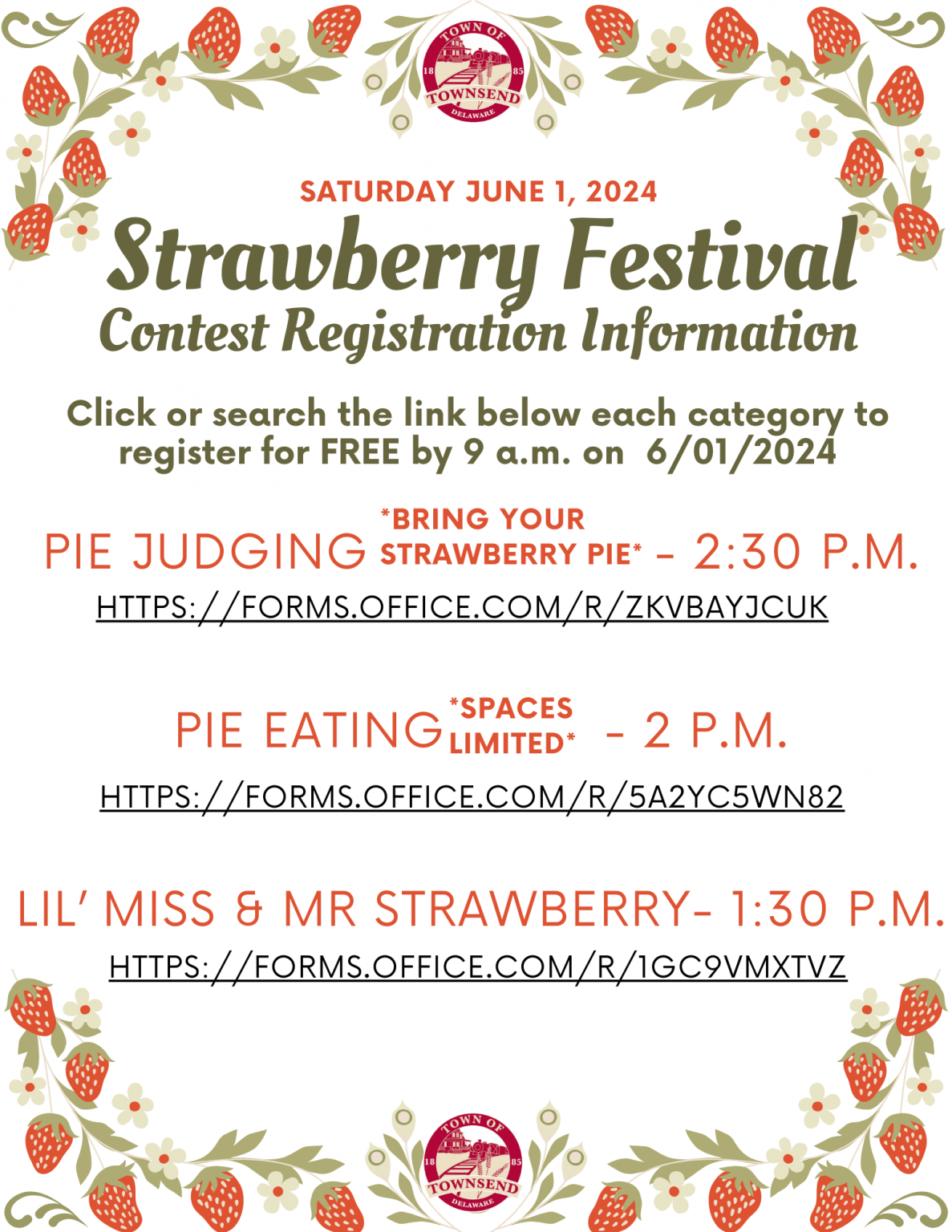 Events - Town of Townsend - New Castle County DelawareTown of Townsend ...